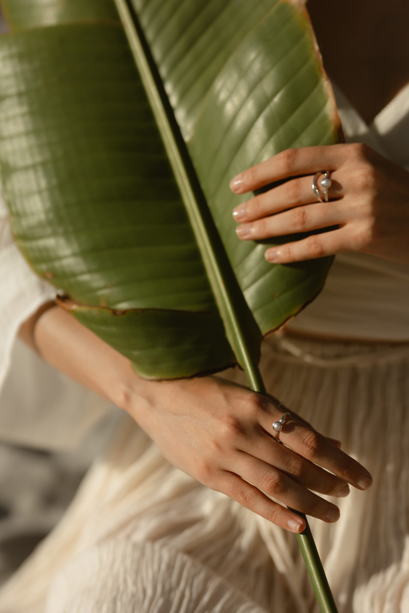 Barnacle Pearl Ring - Kinkel Jewellery